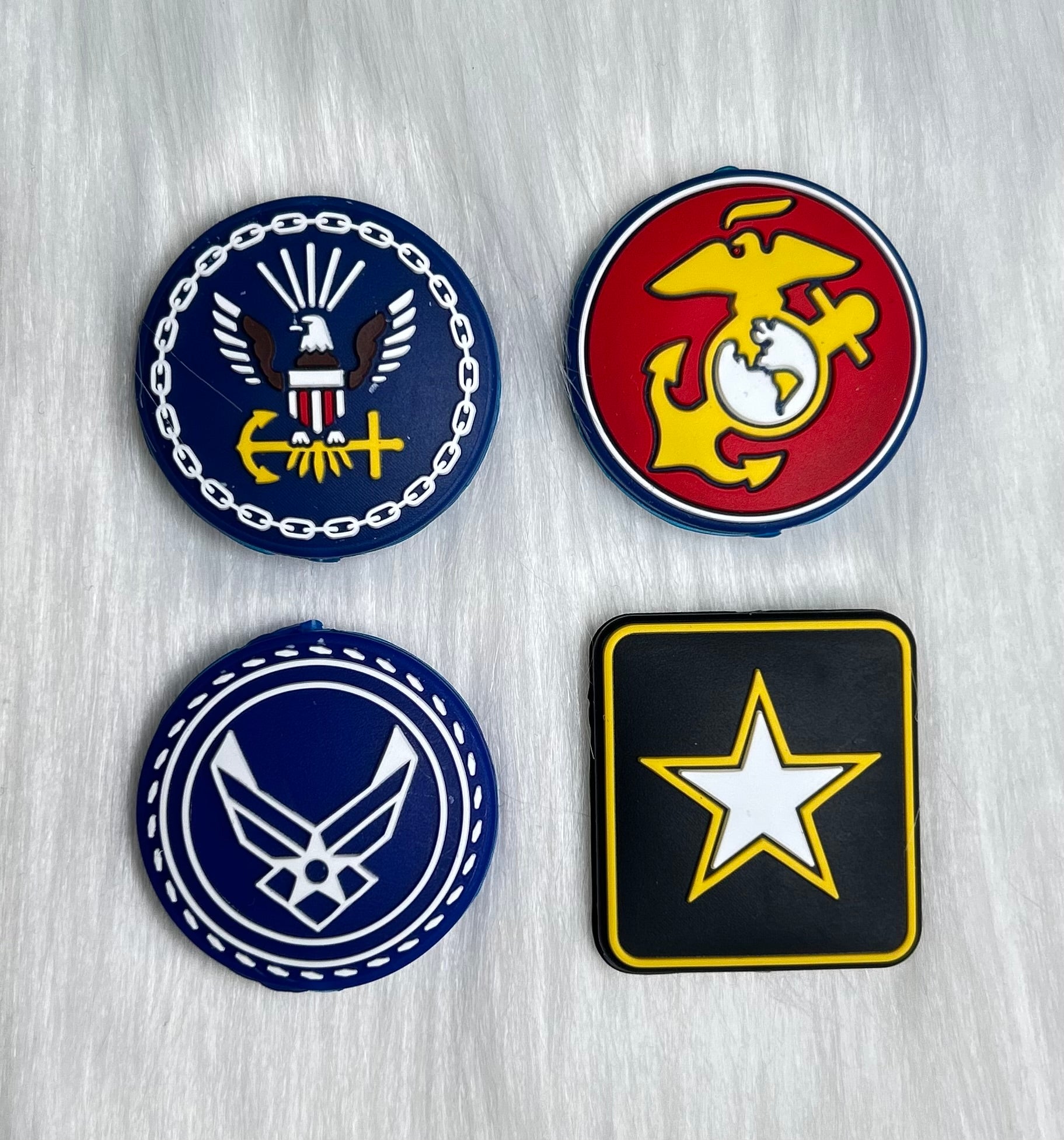 Four Branches Of Military Focal Bead – Vinyl Fusion